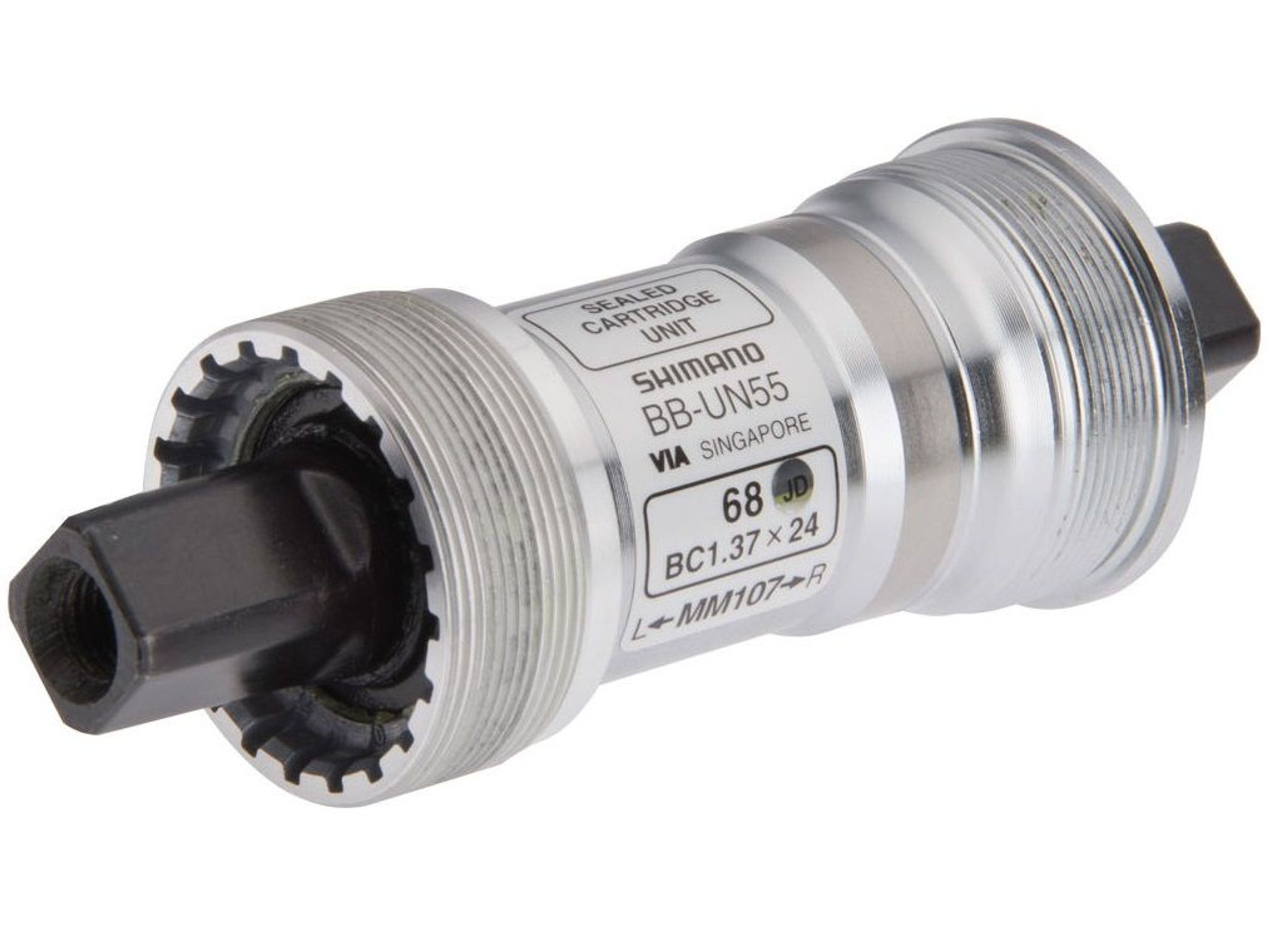 Shimano BB-UN55 Vierkante As Bottom Bracket BSA | 12GO Biking
