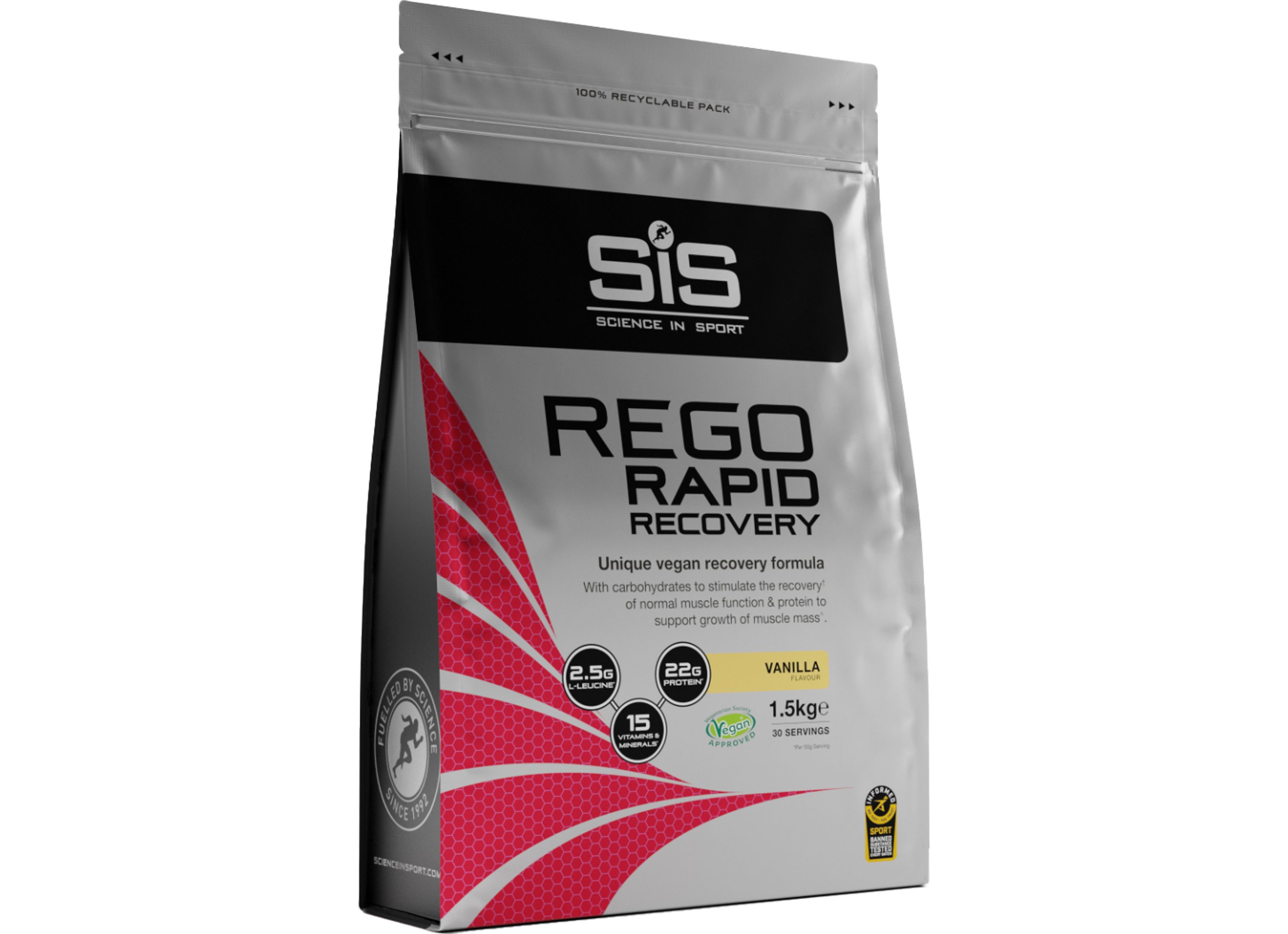 SiS REGO Rapid Recovery 1500g Sportdrank | 12GO Biking