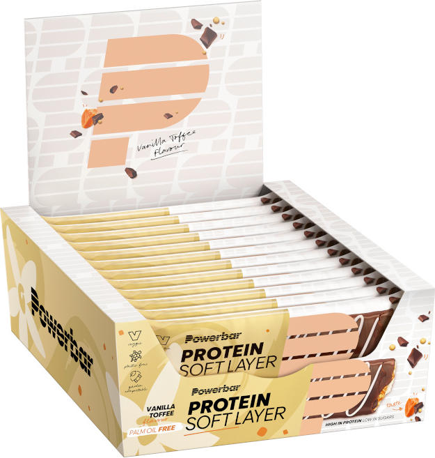 Powerbar Protein Soft Layer Bar 12 Stuks Voordeelverpakking | 12GO Biking