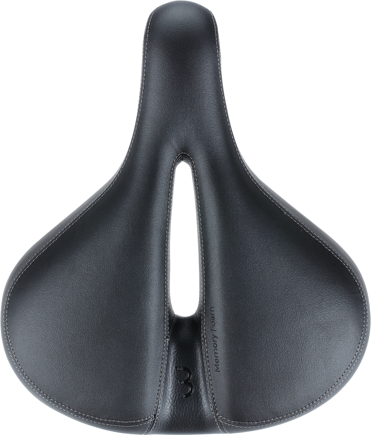 BBB Cycling BSD-128 SoftShape Upright Anatomic Zadel | 12GO Biking