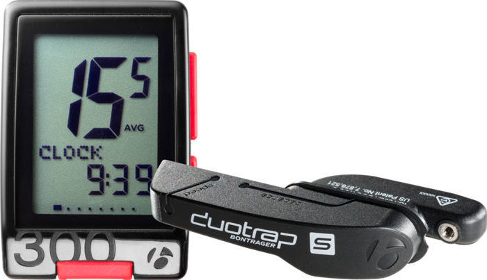 Bontrager Trip 300 DuoTrap S Combo Fietscomputer Draadloos | 12GO Biking