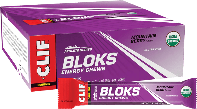 Clif Bar Bloks Energy Chews 18 Stuks Voordeelverpakking | 12GO Biking