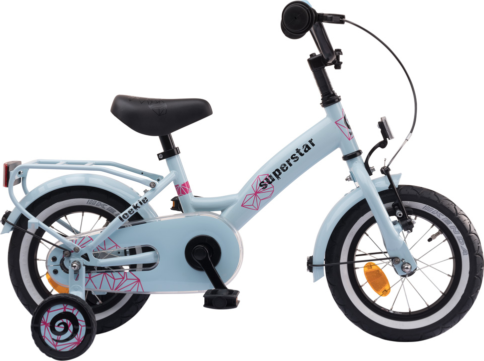 Loekie Superstar Meisjesfiets 12 Inch 2023 | 12GO Biking