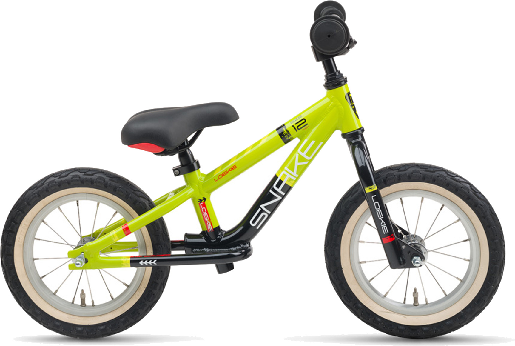 Loekie Snake Loopfiets 12 Inch 2021 | 12GO Biking