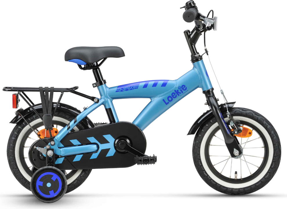 Loekie Snake 12 Inch Jongensfiets 2022 | 12GO Biking