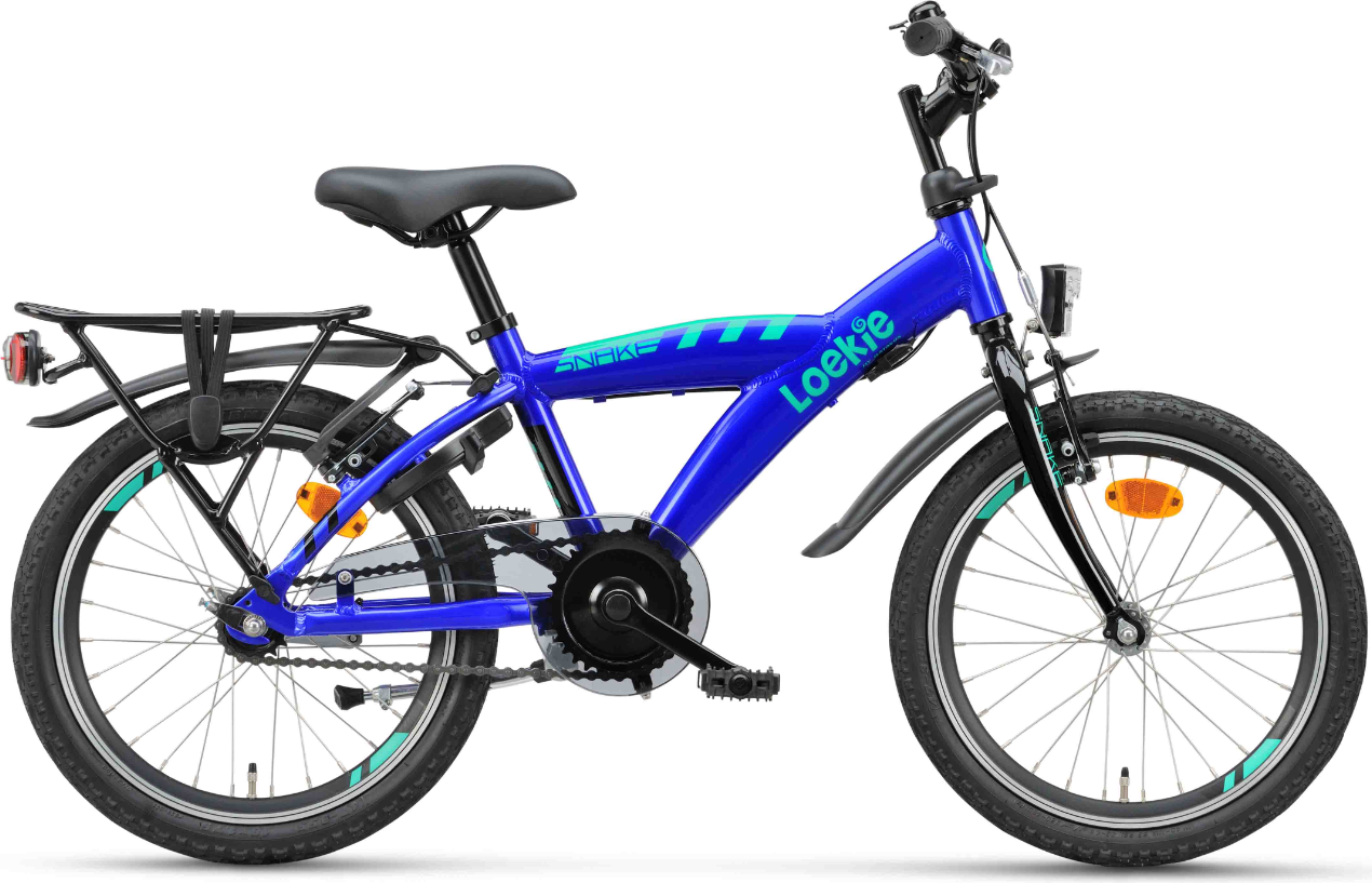 Loekie Snake 18 inch Jongensfiets 2024 | 12GO Biking