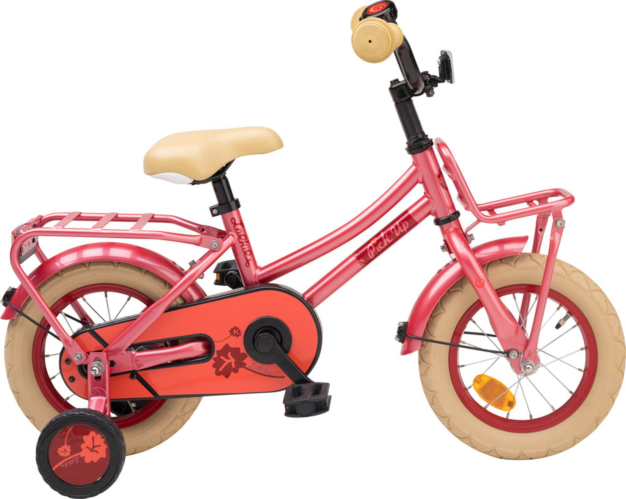 Loekie Pick-up Meisjesfiets 12 Inch 2021 | 12GO Biking