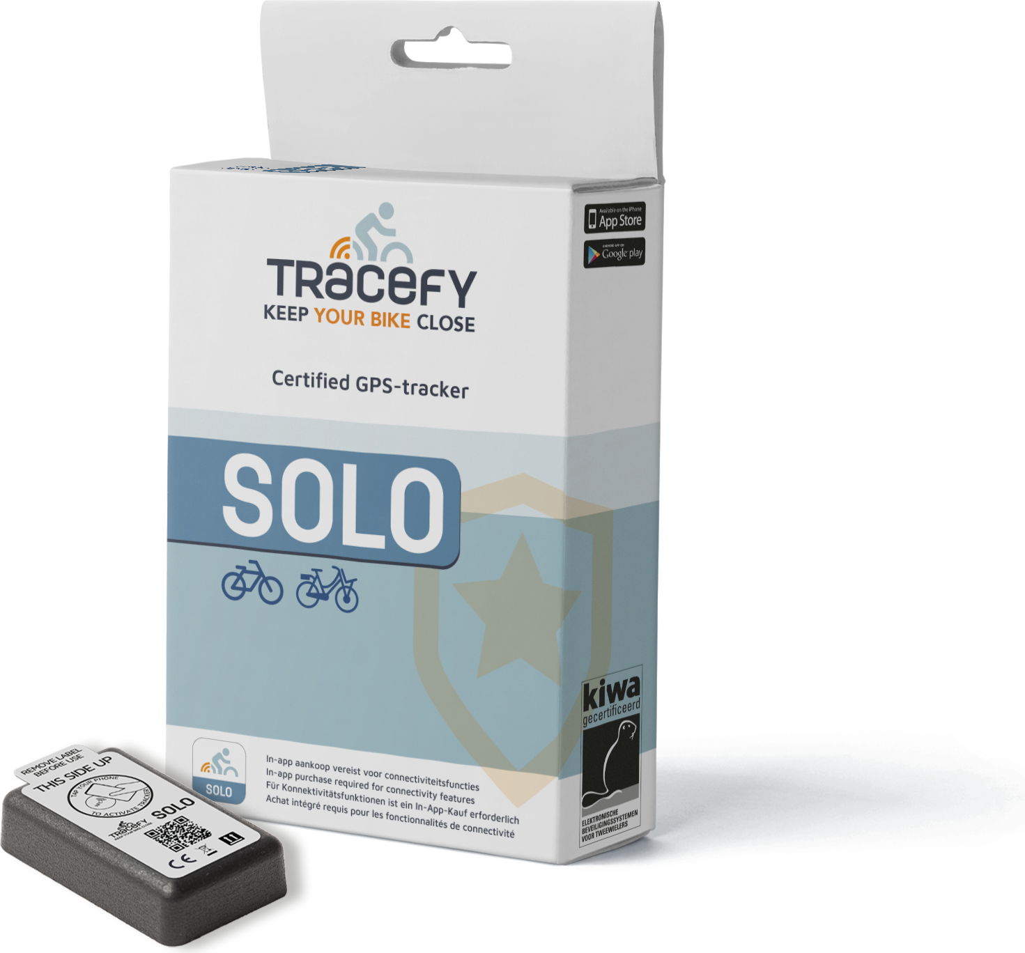 Tracefy Solo GPS Tracker | 12GO Biking