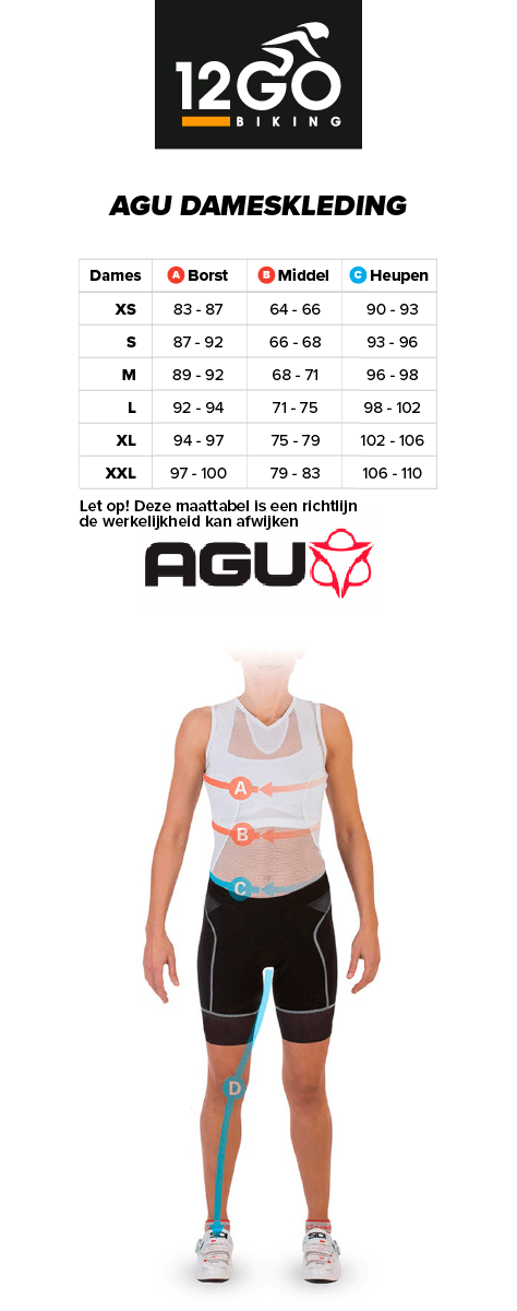 Agu Art Deco Dames Jersey | 12GO Biking