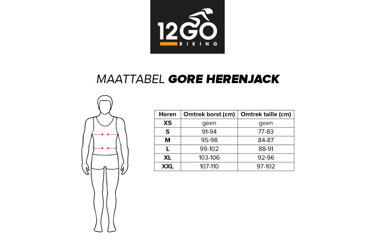 GOREWEAR Paclite GTX Fiets Regenjas | 12GO Biking